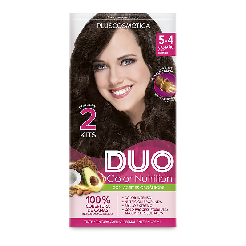 Duo Color Nutrition 5 – 4 Castaño Claro Habano – Droguería Farma Country